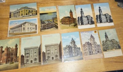 VINTAGE POSTCARD Bulk Lot Usps Post Offices Cards 28 Pcs | eBay