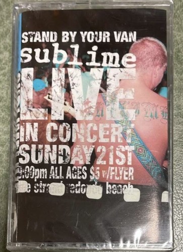 SEALED, Sublime – Stand By Your Van (Live) GASC-11798, audio cassette ...