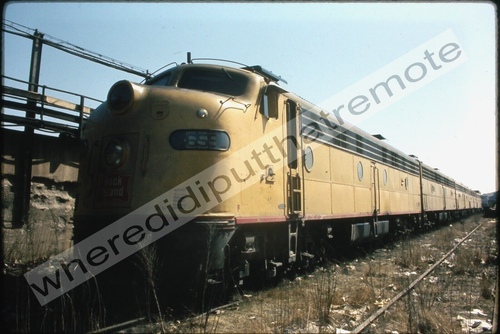 Orig. Slide Chicago Rock Island & Pacific CRIP 659 EMD E8A Polk St. Chicago 4-71 | eBay