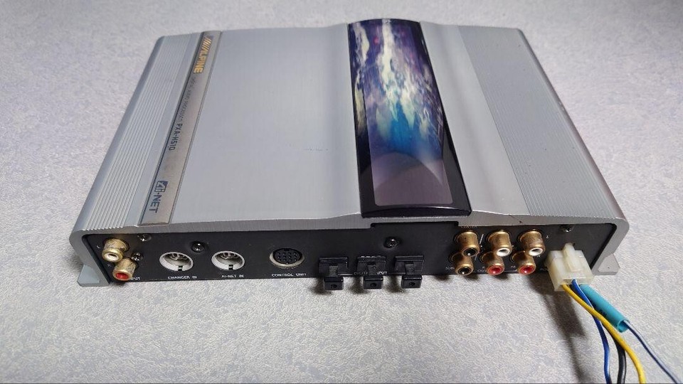 Alpine PXA-H510 Car Audio Uni RUA-4120 Sound Processor Control Working ...