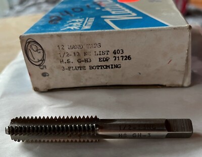 Drilling & Tapping - Bottom Tap