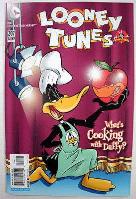 DAFFY DUCK Cooking Show w/ GOOFY GOPHERS Looney Tunes Comic Book # 207 ...