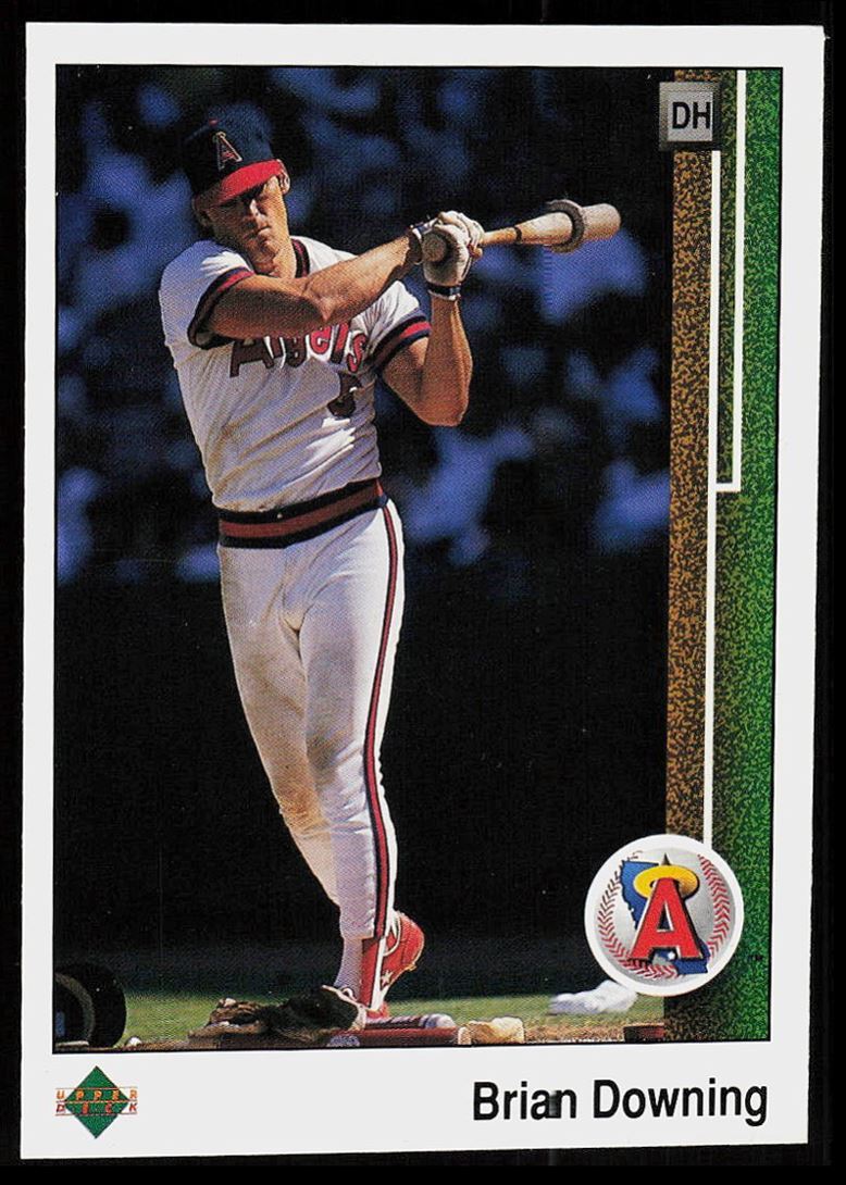 1989 Upper Deck Brian Downing California Angels #485 | eBay
