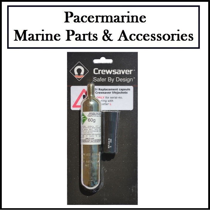 Crewsaver ErgoFit Co2 Auto Rearming Cylinder Kit | eBay UK