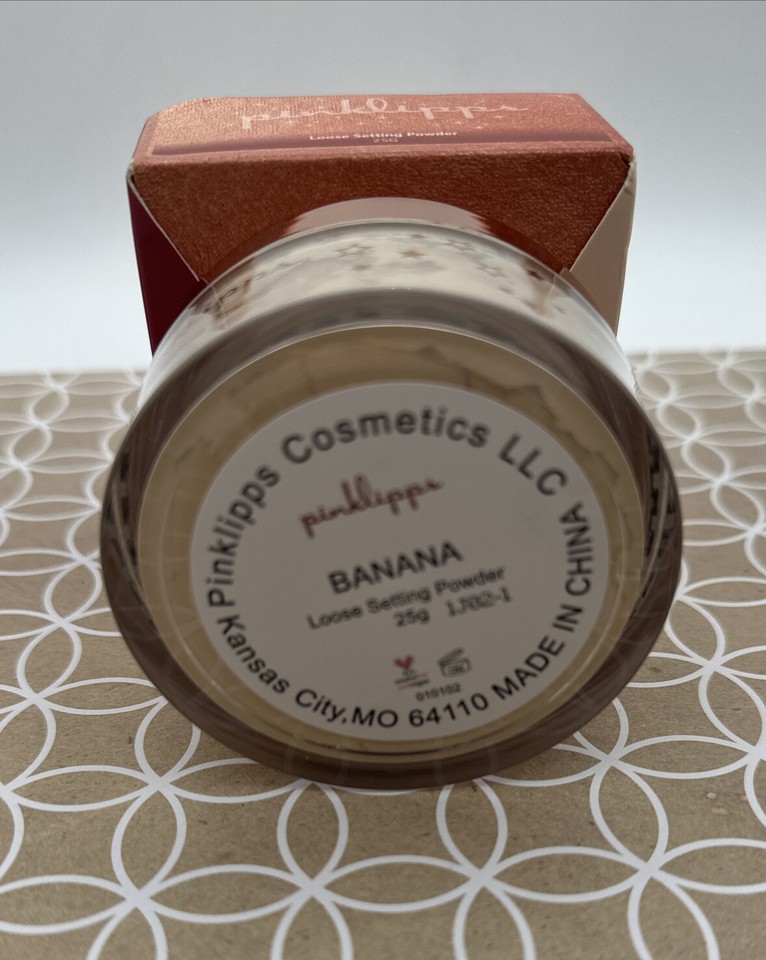 Pinklipps Loose Setting Powder (Banana) 25 gs | eBay