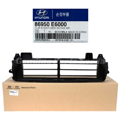 ⭐Genuine⭐ Active Air Shutter Flap Duct Deflector for Hyundai Sonata ...