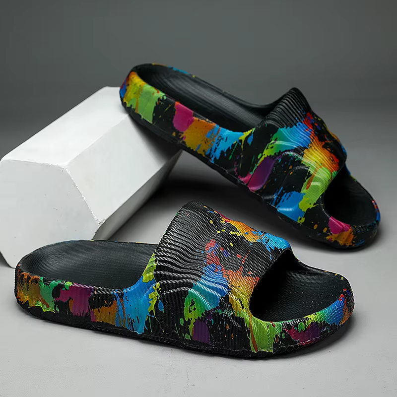 Summer Men Shoes Slippers Beach Outdoor EVA Non-Slip Slides Ladies ...