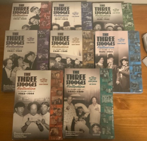 The Three Stooges Collection - Volumes 1 - 8 (1932 - 1959) (17 DVDs ...