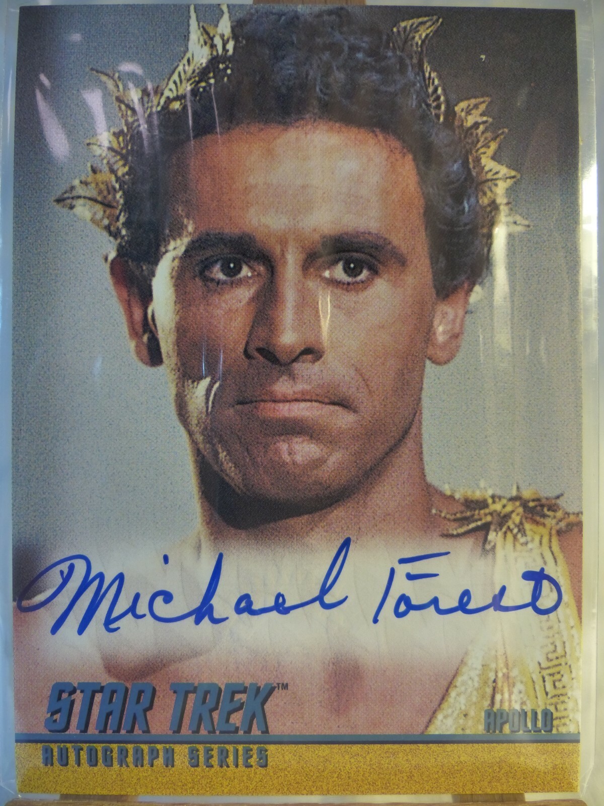 Star Trek The Original Series Season Two autograph A37 Michael Forest ...