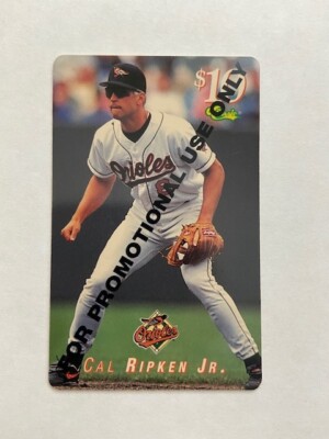 CAL RIPKEN JR. 1995 CLASSIC ASSET PHONE CARD TEN DOLLAR PROMO | eBay
