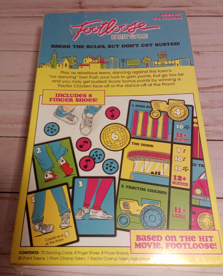 Footloose party game Funko New 3-8 players break the rules but don't ...