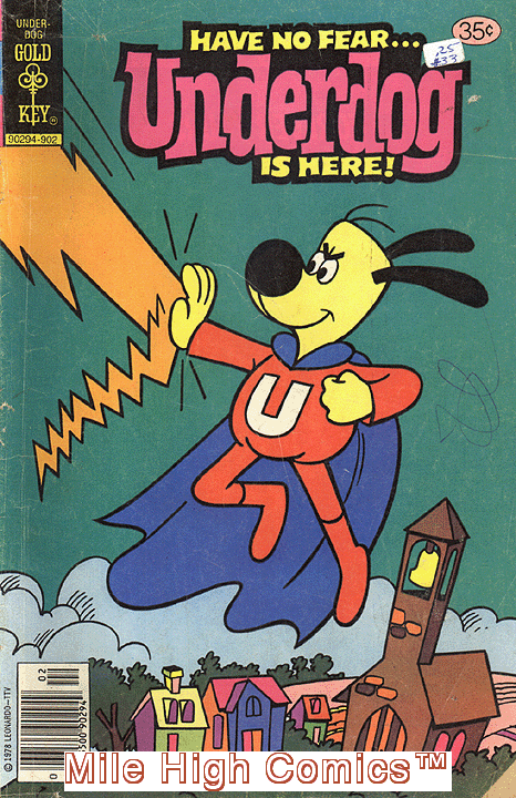 UNDERDOG (1975 Series) (GOLD KEY) #23 Very Fine Comics Book | eBay