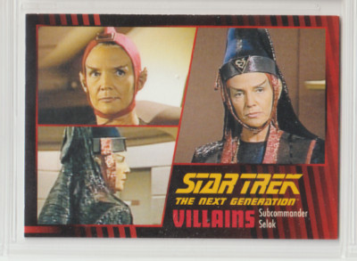 Star Trek Heroes & Villains The Next Generation Trading Card #85 Selok ...