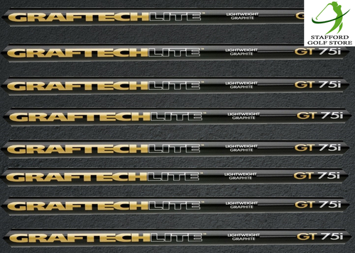 Graftech Lite 100% Graphite Golf Club Iron Shaft .370 Tip R/S Flex 73g ...