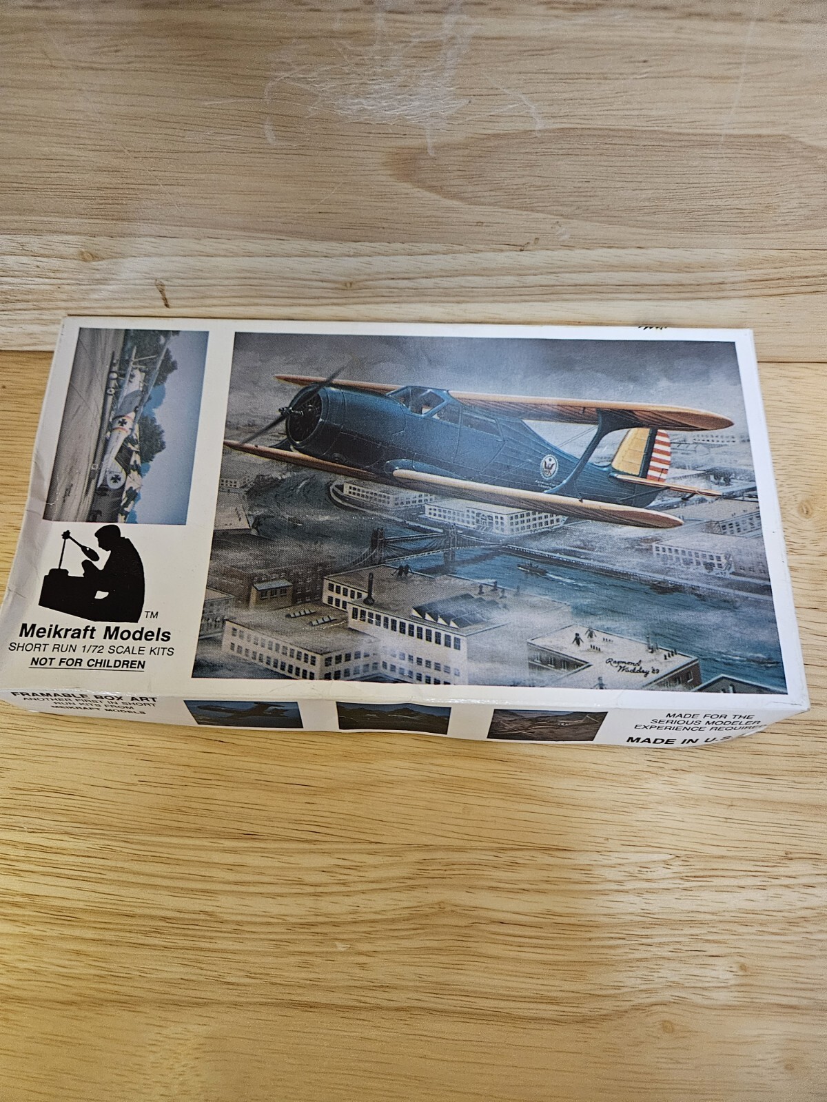 Beech D17S Staggerwing Biplane 1:72 Scale Plastic Model Kit 1804 ...