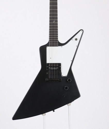 Gibson Gothic Explorer MOD Flat Black Satin Electric Guitar Used F/S ...