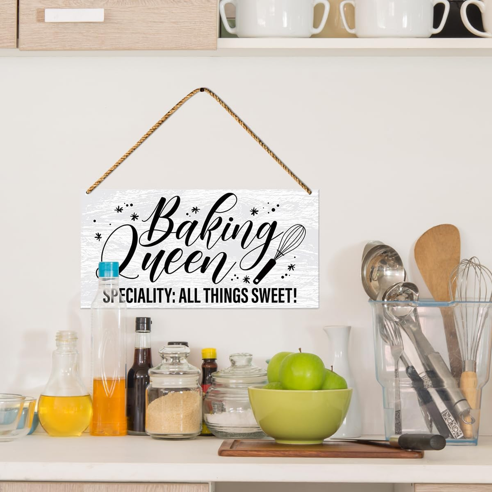 Kitchen Baking Wood Sign Gifts, Birthday Christmas Mothers Day Cooking ...