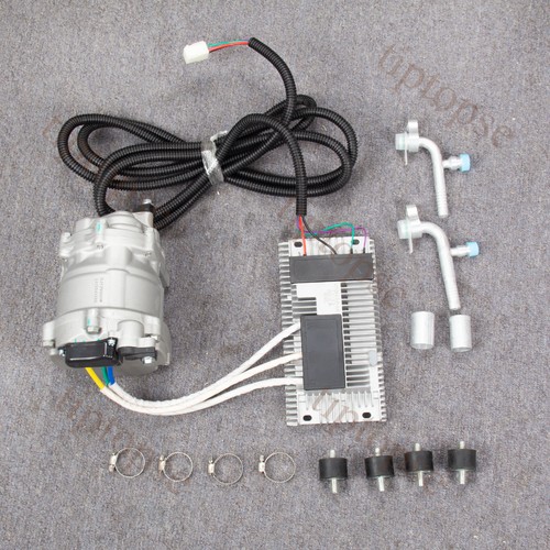 Universal DC 12V Electric Truck Car Air Conditioner Compressor A/C ...