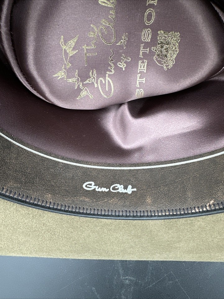 The Gun Club By Stetson Catera Cowboy Hat 7 1/4 | eBay