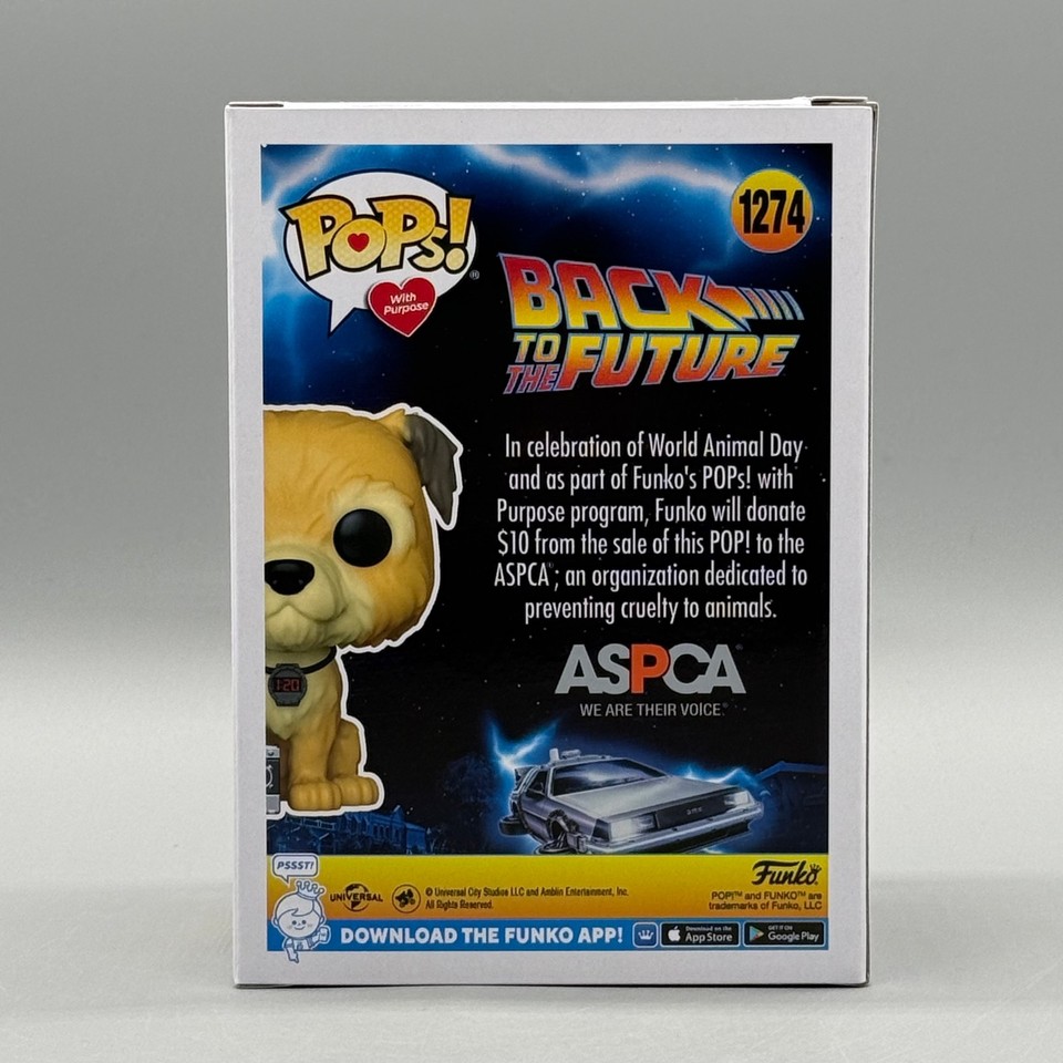 Funko Pop #1274 Einstein Back To The Future Funko Exclusive w ...