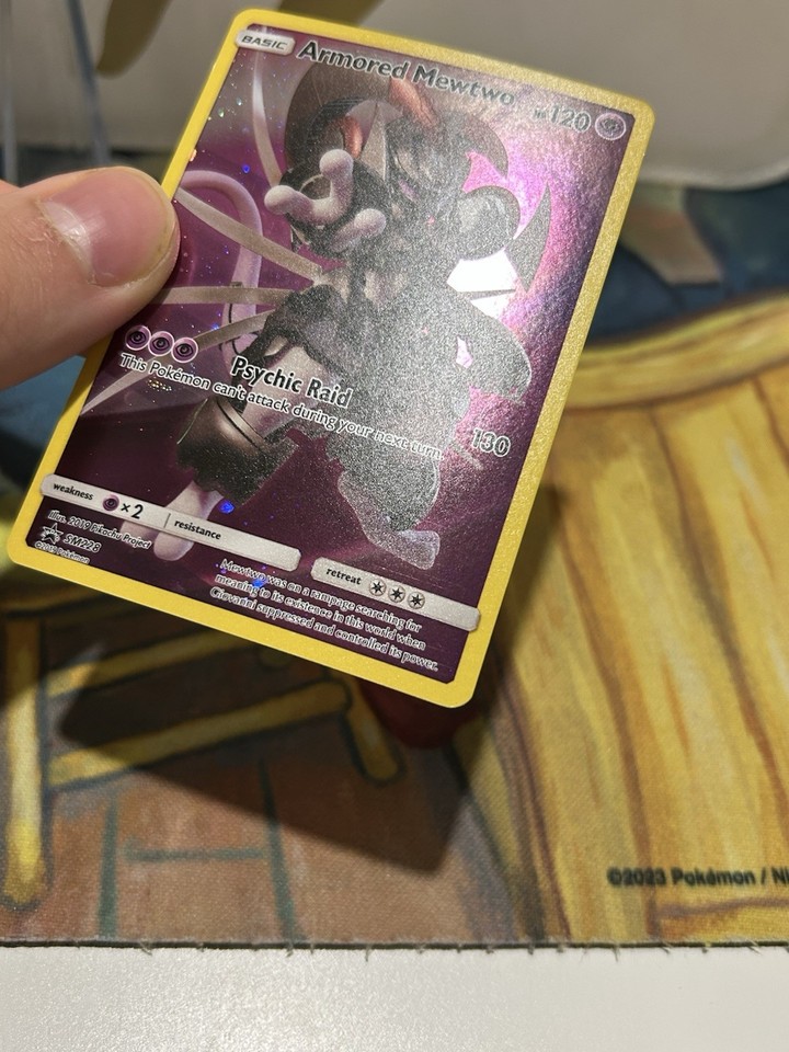 Armored Mewtwo SM228 Pokemon Sun & Moon Promo Ultra Rare Card NM | eBay