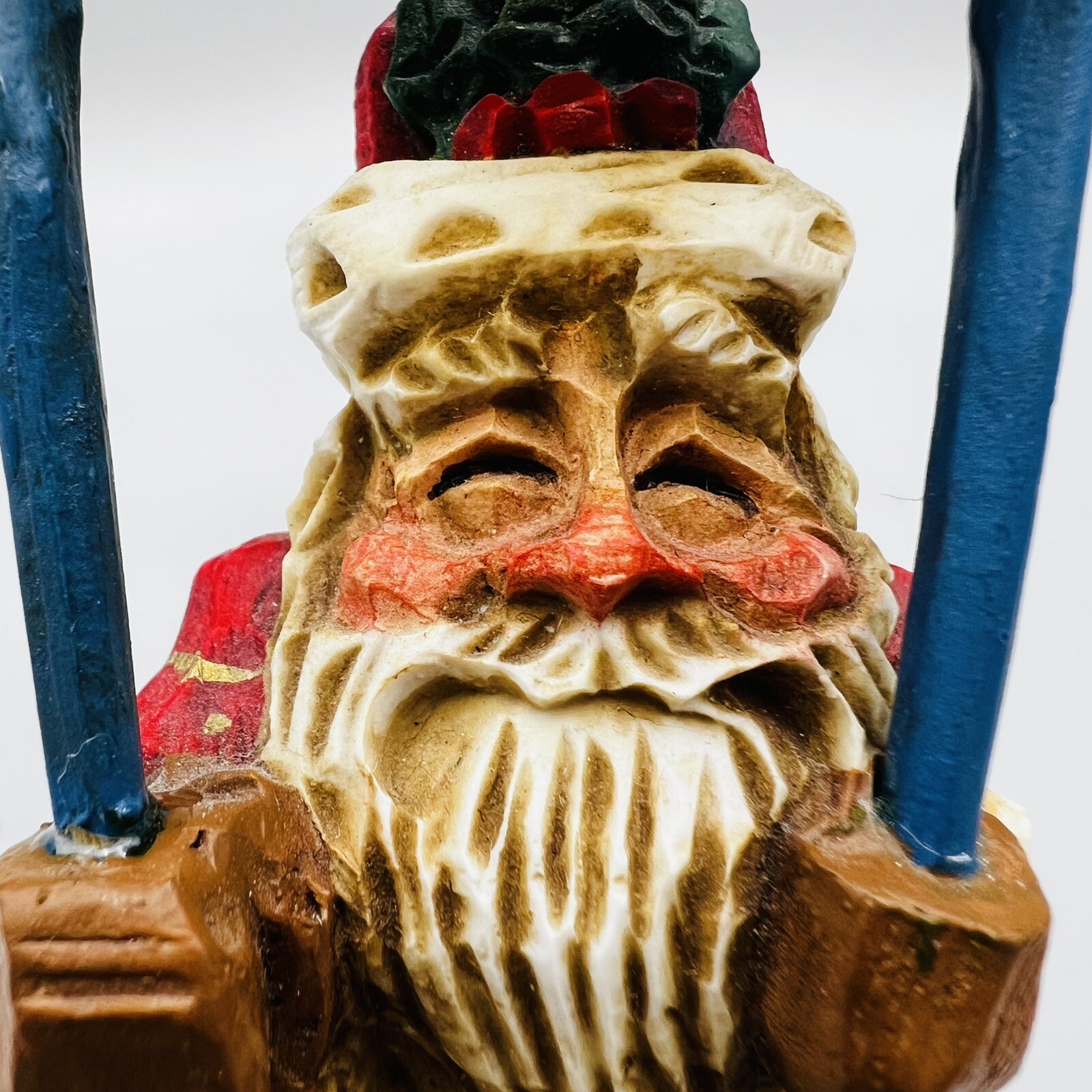 David Frykman Santa Christmas 1995 Holding Bell Ringer Figurine DF1071 ...