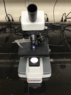 SHIMADZU MICROSCOPE | eBay