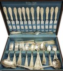 Sterling Silver Flatware Service, Stieff Rose, Flatware, Serving Pieces ...