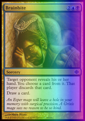 Magic the Gathering MTG Brainbite (18) Alara Reborn LP FOIL | eBay