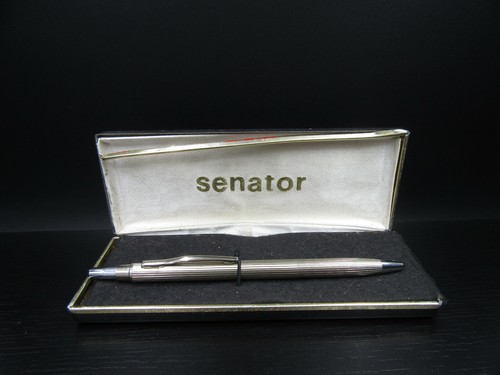W65 ⭐⭐Luxury " senator " Pencil Silver With Original Box ⭐⭐ | eBay ...