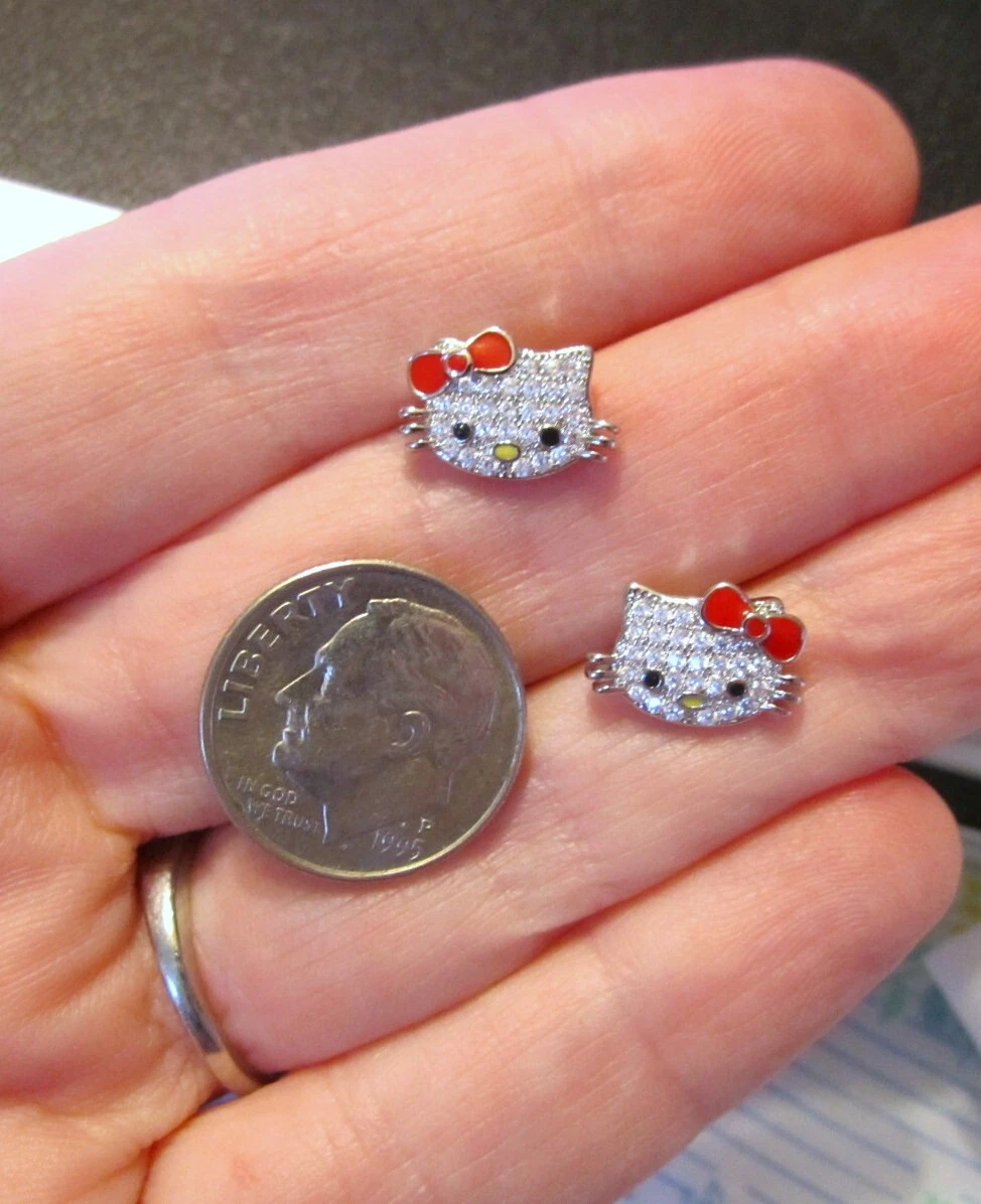 Hello Kitty Bow Earrings
