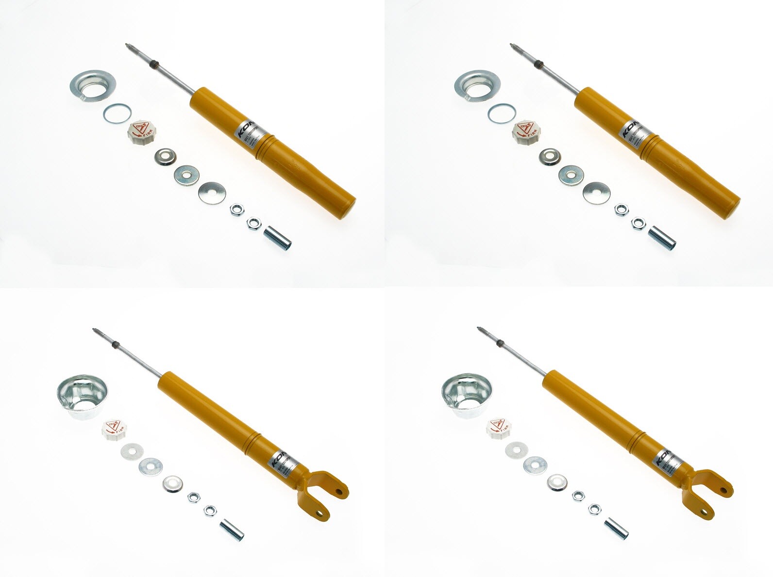 KONI YELLOW SPORT SHOCKS STRUTS 1990-1993 ACURA INTEGRA RS LS GS 1.8L ...