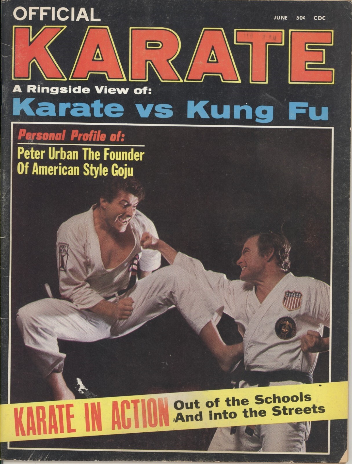 06/69 Official Karate Magazine Vol 1 No 1 Premiere Issue | eBay
