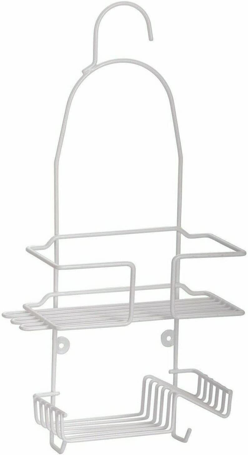 Shower Caddy Bathroom Shelf Tidy Storage Holder Rack Home Office Bath ...