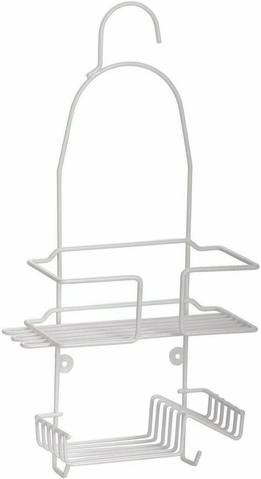 Hanging Over Door Screen Shower Caddy Bathroom Storage Rack Tidy Modern ...