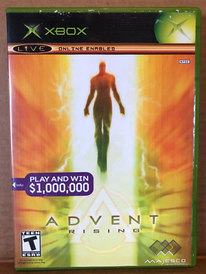 Advent Rising Xbox COMPLETE! VGC with warranty card, disc, and manual ...
