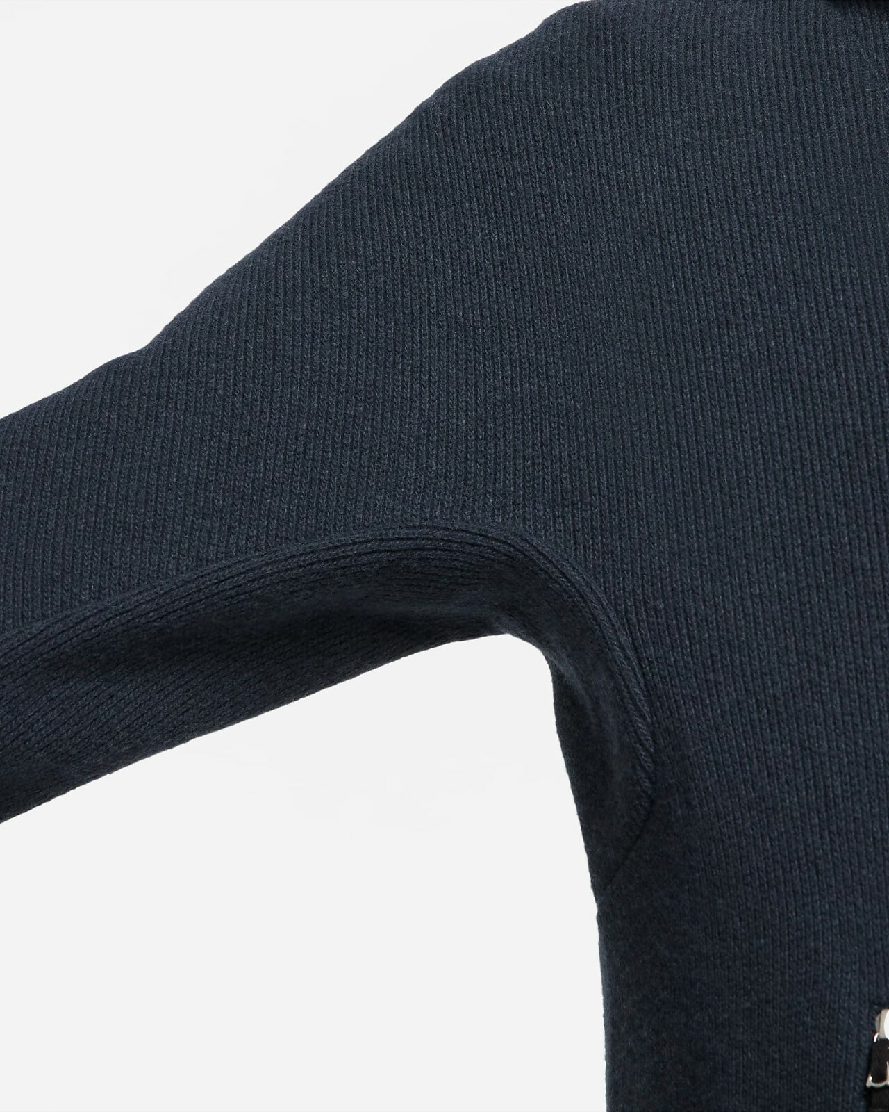 New Nike ESC Men's Shawl Collar Fleece Sweater Navy Made in Italy Size ...