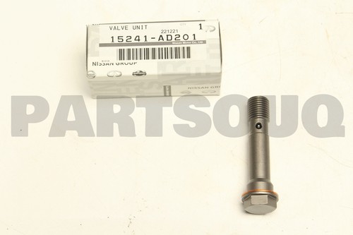 15241AD201 Genuine Nissan VALVE-OIL PRESSURE REGULATOR 15241-AD201 | eBay