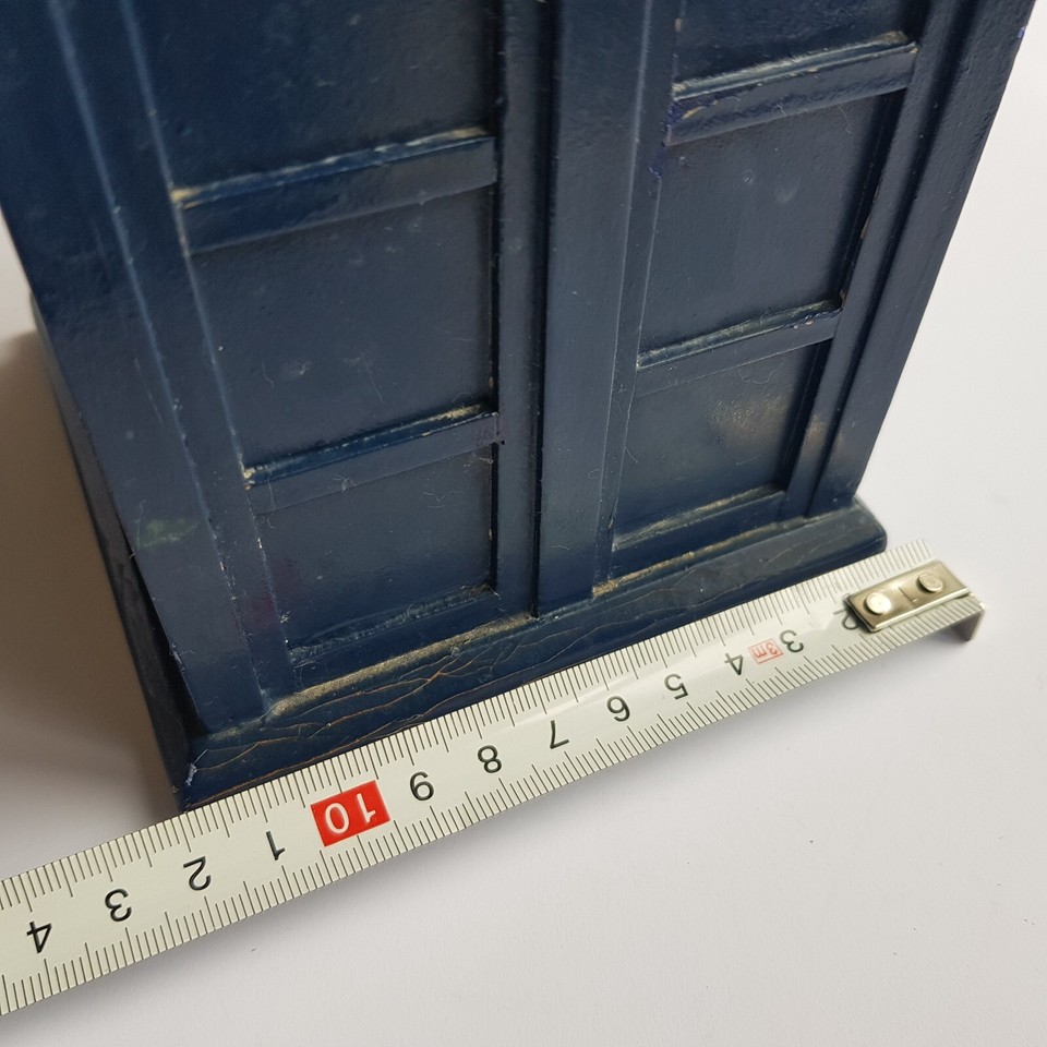 Doctor Who Tardis 1970s coin bank money box Sci-Fi vintage BBC TV resin ...