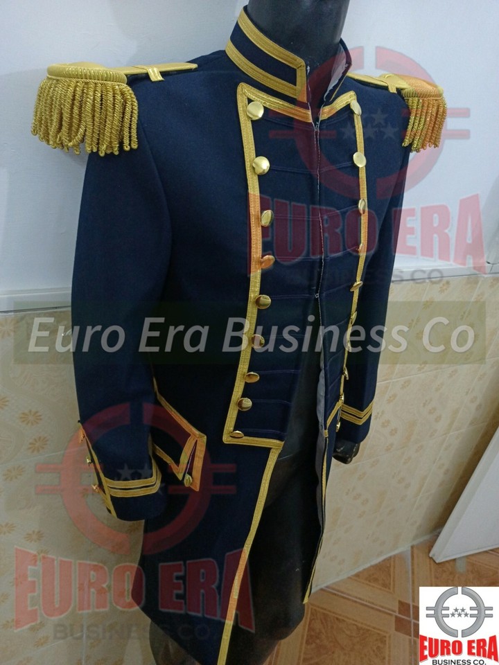 Napoleon Admirals Royal Captain Frock Coat,18th Century Naval Coat ...