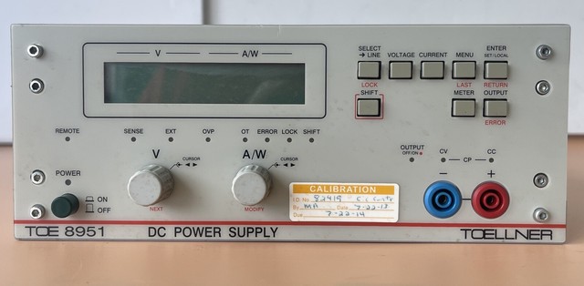 Toellner Toe 8951 DC Power Supply 400 Watt T161859 for sale online | eBay