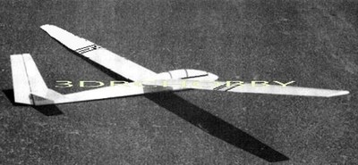 Kittiwake Slope soarer 96" WS RC Airplane Kit Balsa Ply Short Kit ...