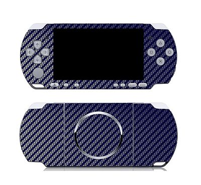 Blue Carbon Fiber Vinyl Decal Skin Sticker Cover for Sony PSP 3000 | eBay