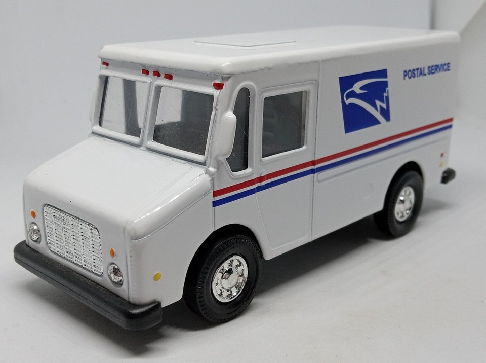 Shing Fat Ltd White Postal Service Delivery Truck Friction Loose ...
