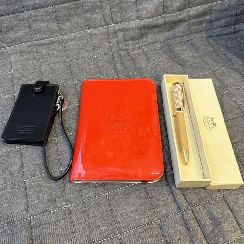 Coach Ballpoint Pen Diary Multi Case Ipod Set Of 3 | eBay