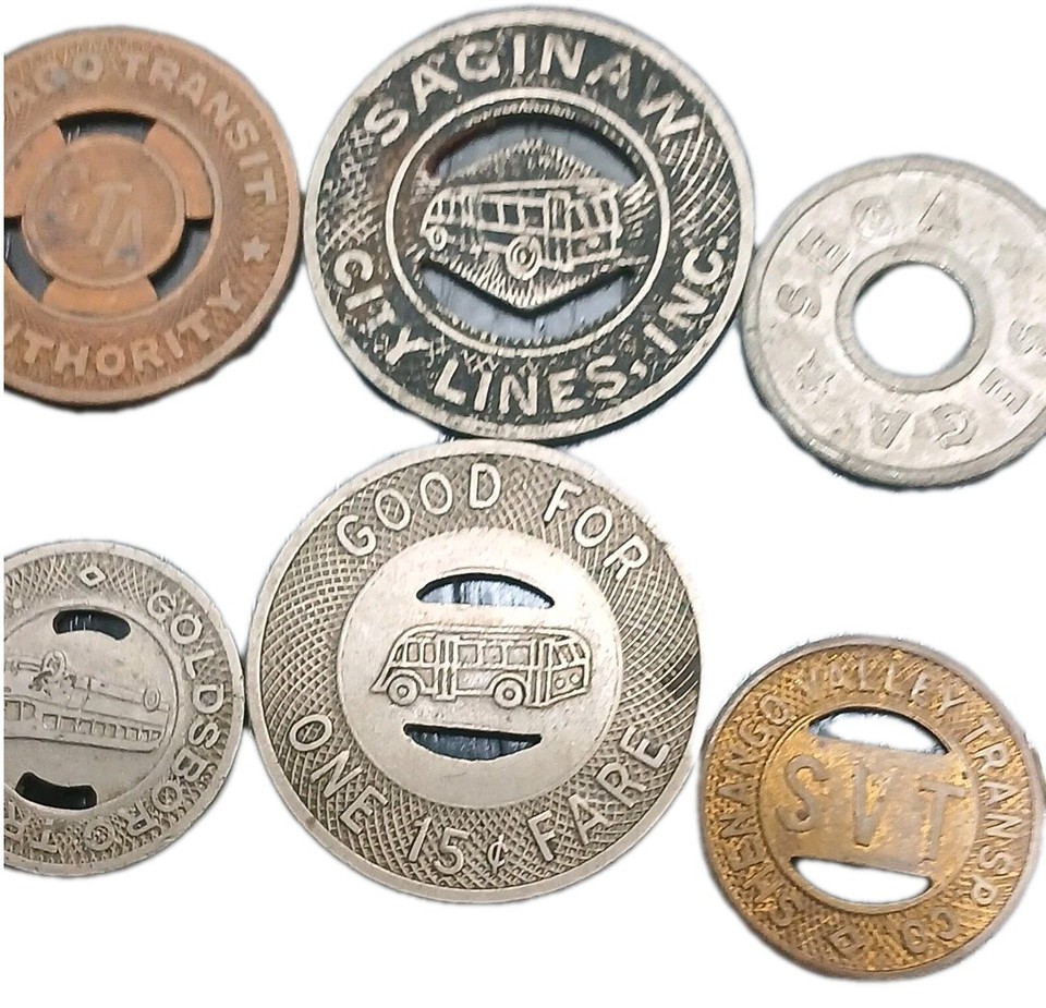 LOT OF (33) MIXED TOKENS NICE VARIETY! Vintage | eBay