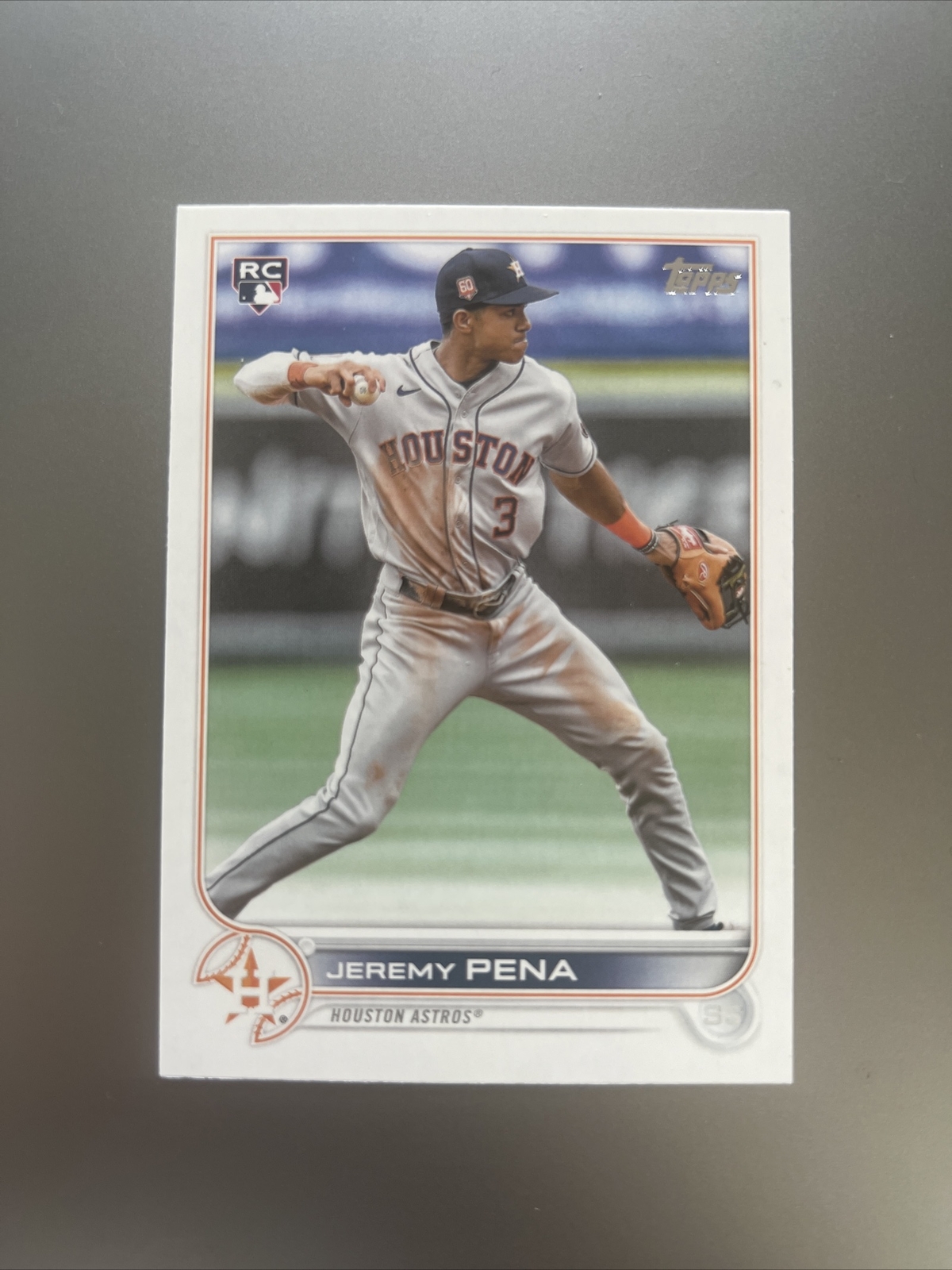 Jeremy Pena Rookie Card RC 2022 Topps Update Flagship Baseball US253 ...