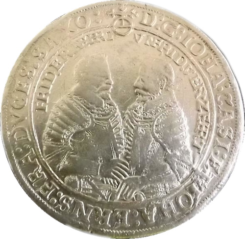 1611 German States Silver Saxe-Old-Gotha Taler Johann Casimir and ...