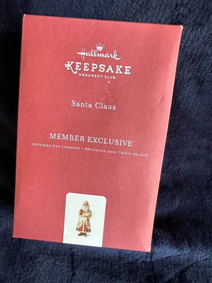 Hallmark Keepsake 2017 Santa Claus Club Exclusive Premium Ornament ...