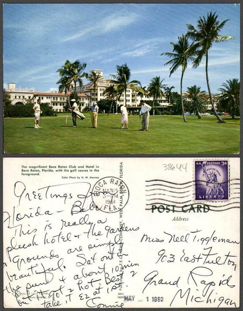 FLORIDA Boca Raton VINTAGE POSTCARD | eBay